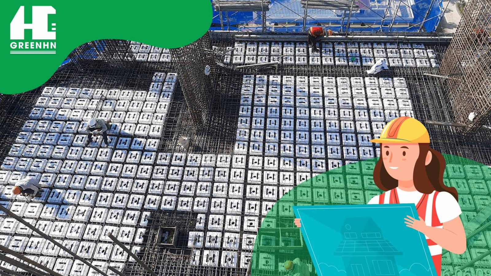 Sàn VRO - Giải pháp sàn phẳng lõi rỗng tiên tiến 2025